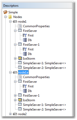 Editing and Saving IceGrid Descriptors